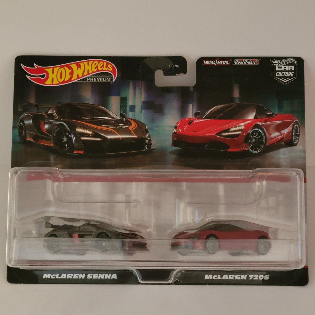 Hot Wheels Premium - Duo Pack - McLaren Senna / McLaren 720S | sacollection