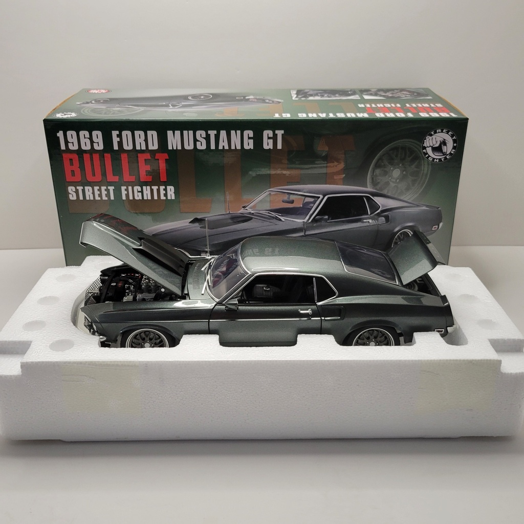 ACME - 1969 Ford Mustang GT Bullet Street Fighter 1/18 | sacollection