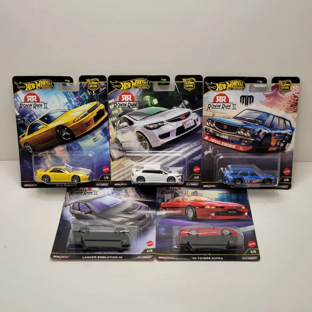 Hot Wheels Premium - Ronin Run II - Set Complet | sacollection