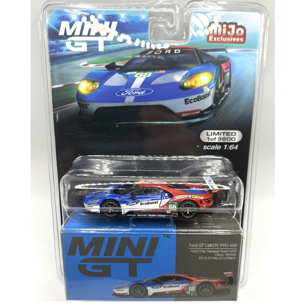 Mini Gt 1/64 Limited 1 of 3600 Ford GT LMGTE Pro ;68 | sacollection